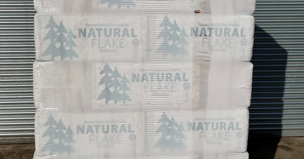 Natural Flake Shavings Pallet